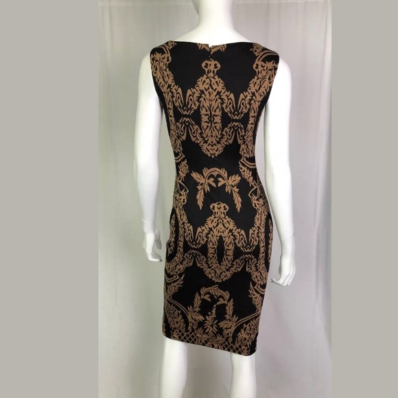 Cache | Dresses | Cache Brocade Stretch Bodycon Vintage Sheath Dress ...